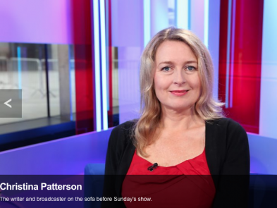 Christina Patterson - writer, broadcaster, coach